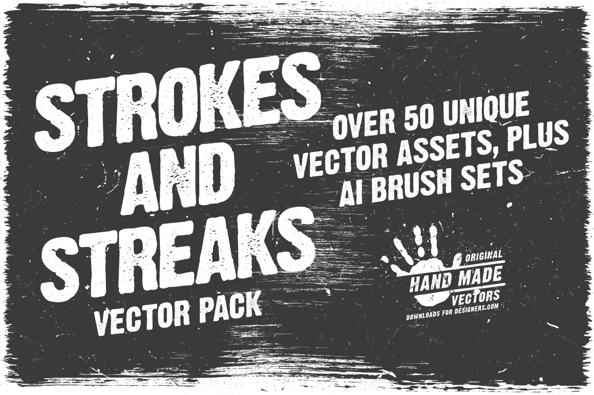 Strokes and Streaks - Vector pack, a Texture Graphic by Downloads for ...