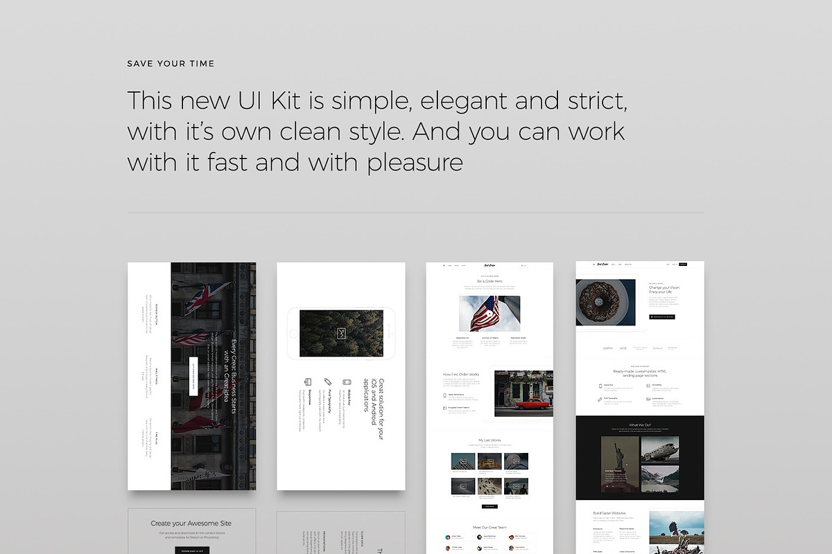First Order UI/UX Tool, a Templates & Theme by Craftwork