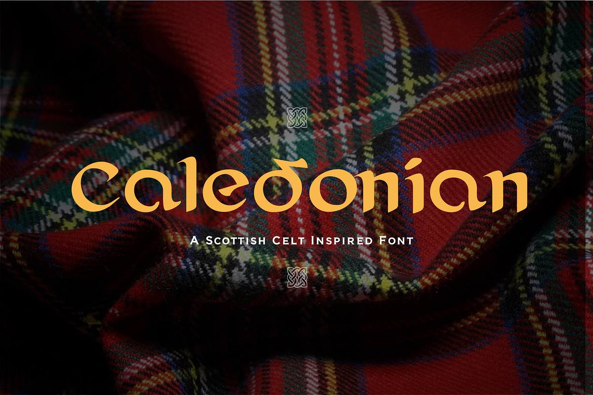Caledonian, a Font by Loudoun Design Co.
