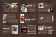 Desserts - Restaurant Powerpoint, a Presentation Template by TMint Creative | Creative Market