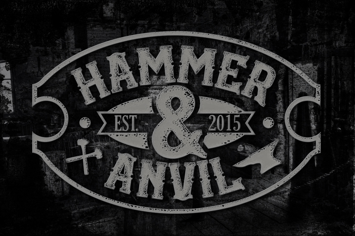 Hammer & Anvil Font, a Font by Alphabet Agency