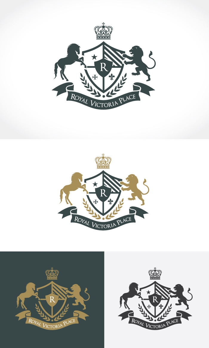 Royal Victoria Place Logo | Branding & Logo Templates ~ Creative Market
