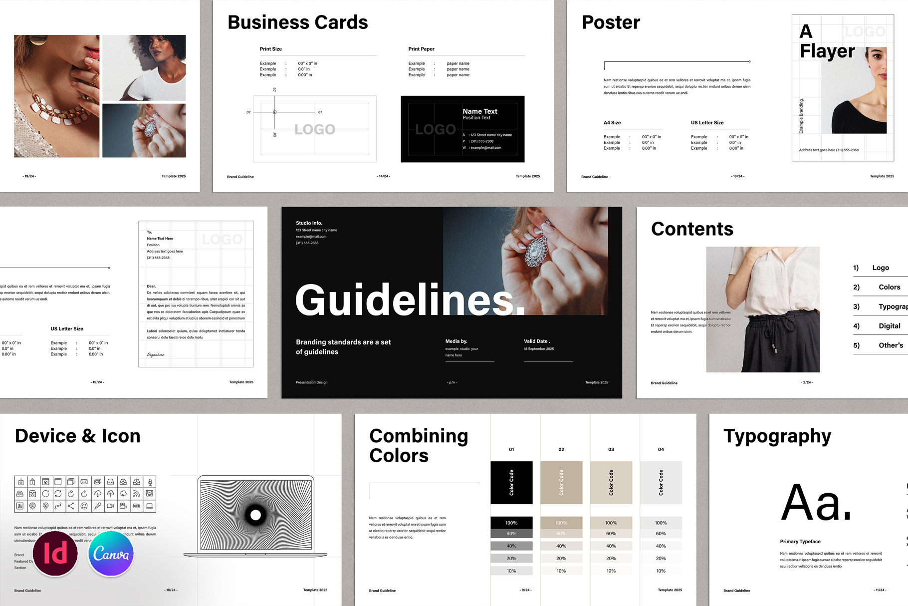 Brand Guidelines Presentation Design, a Presentation Template by ...