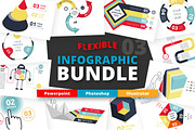 Flexible Infographic Bundle (vol.3), a Presentation Template by ...