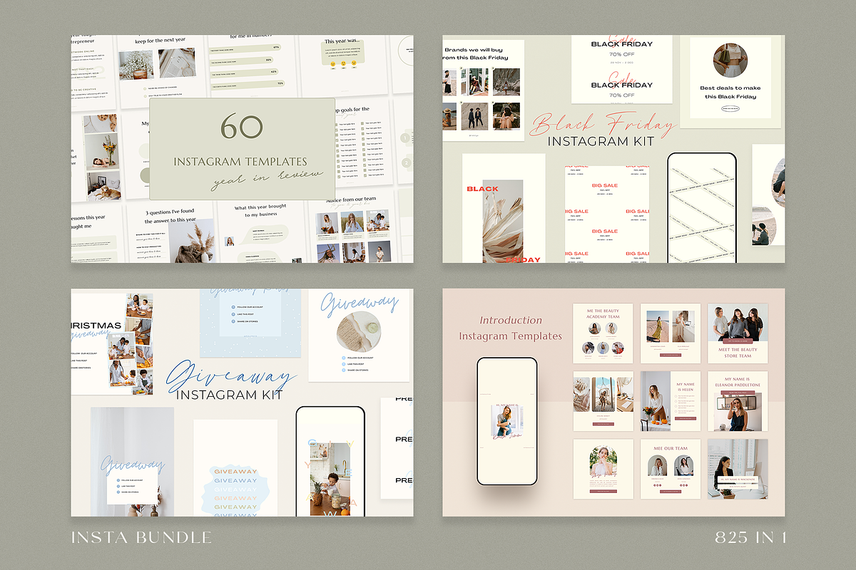 Ultimate Insta Bundle | Canva, a Social Media Template by Ralony