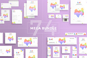 Mega Bundle | Mountain Tours, a Poster Template by Amber Graphics