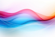 A colorful abstract background with wavy lines, an Abstract Photo by ...