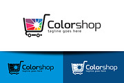 Color Shop Logo Template, a Branding & Logo Template by gunaonedesign