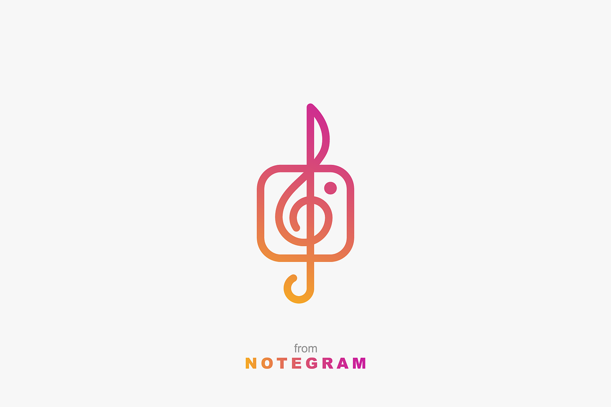 Instagram Music Logo / Icon | insta music logo, instagram music icon ...