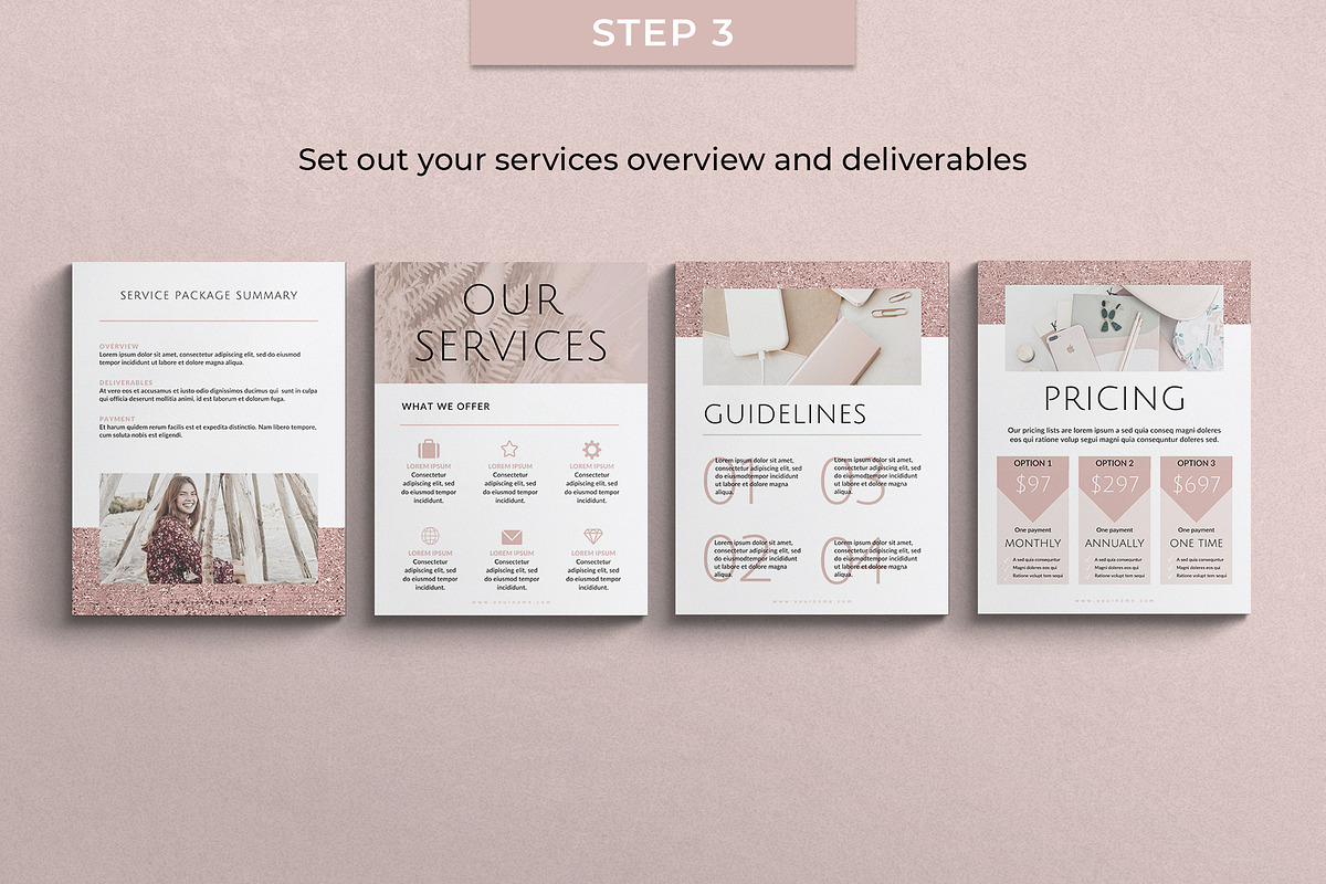 Canva Template Client Welcome Guide, a Templates & Theme by Miri Campbell