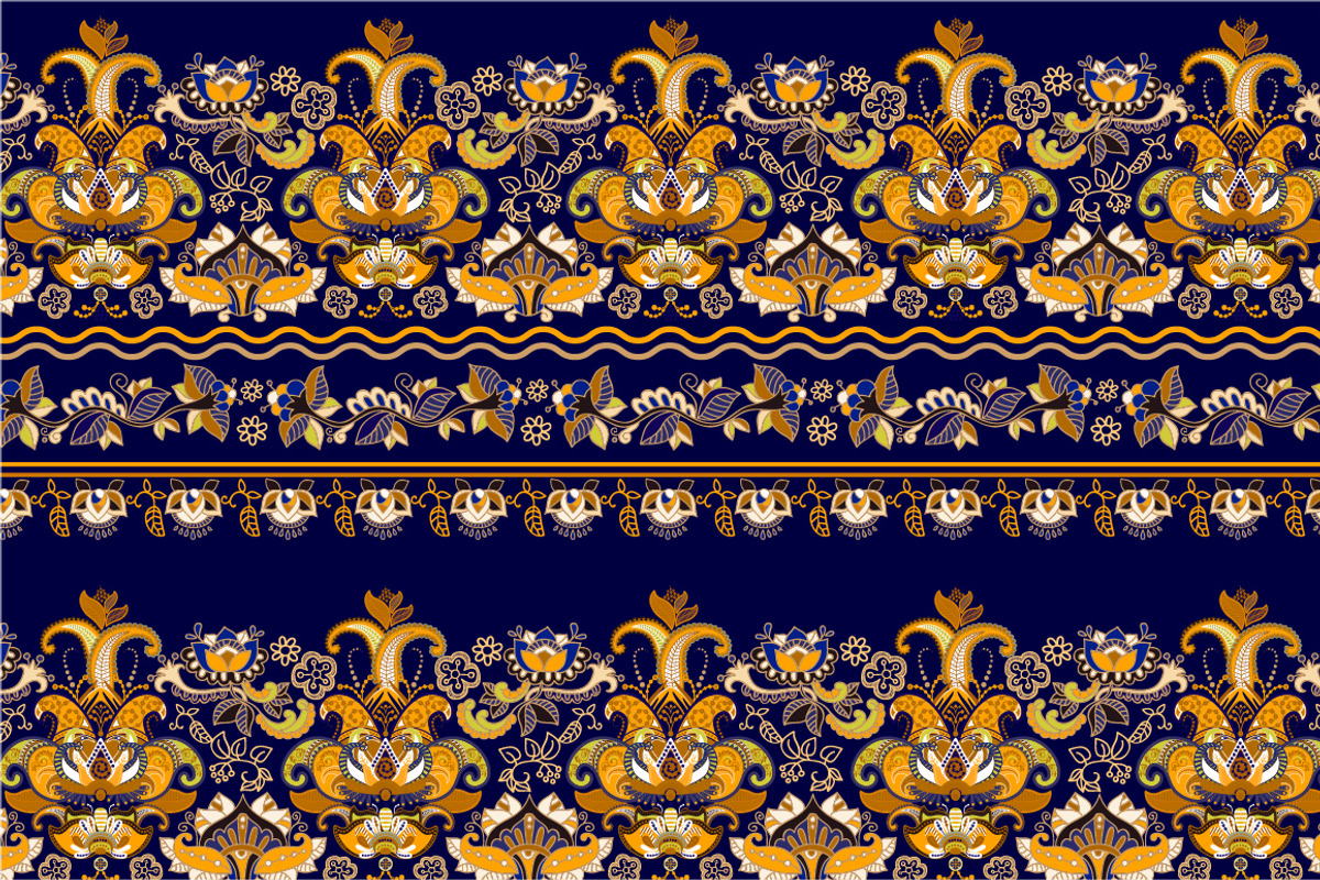2 Border Seamless Patterns, a Pattern Graphic by Sunny_Lion