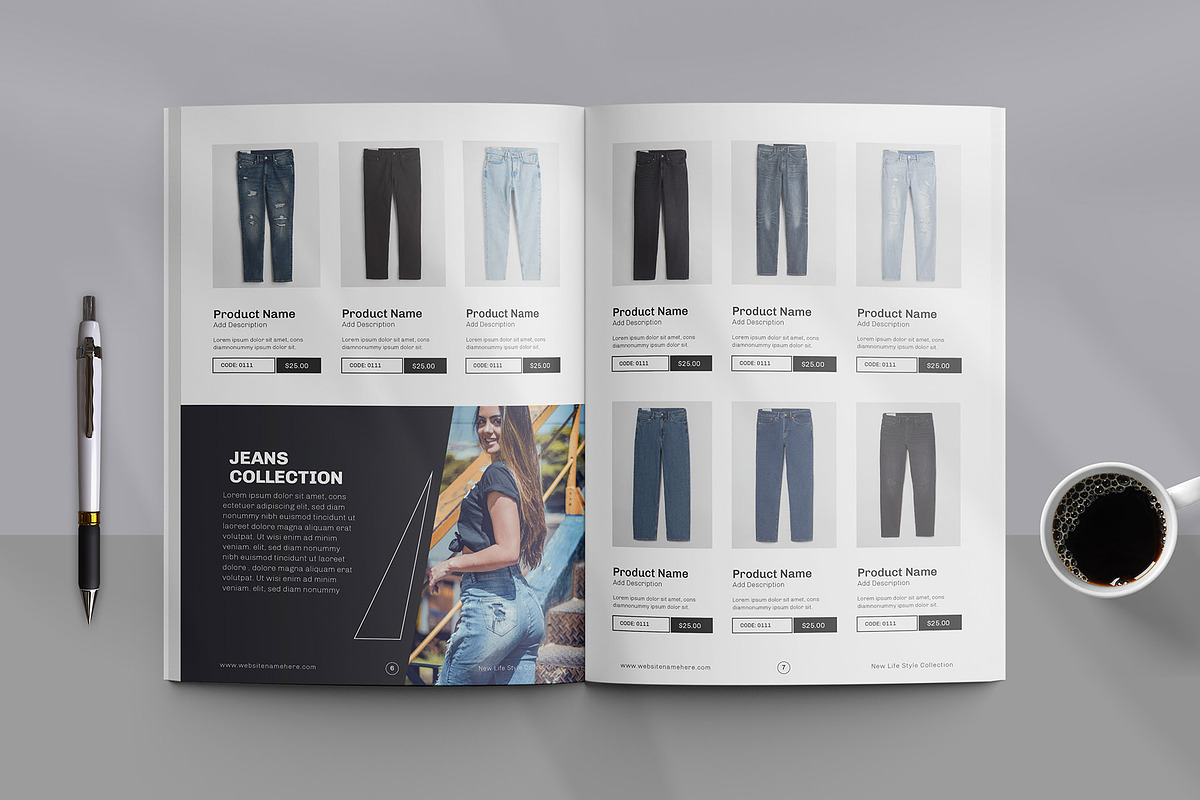 Multipurpose Product Catalog Layout
