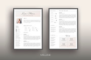 Resume / CV template - Susan, a Resume Template by Mellene Templates ...