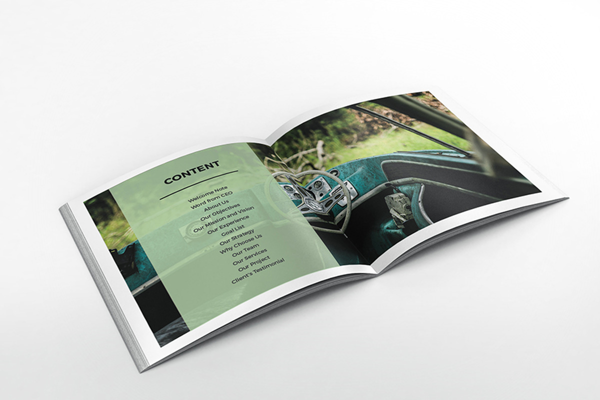 Green Leaf - Creative Brochure, a Brochure Template by Incools Stokie