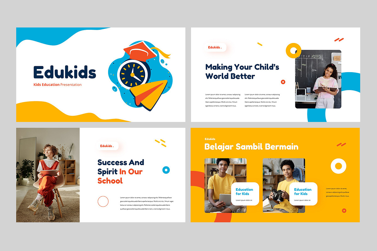Education Kids Google Slides, a Presentation Template by rgbryand