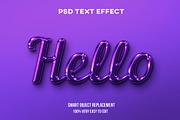Hello 3D Text Effect Psd