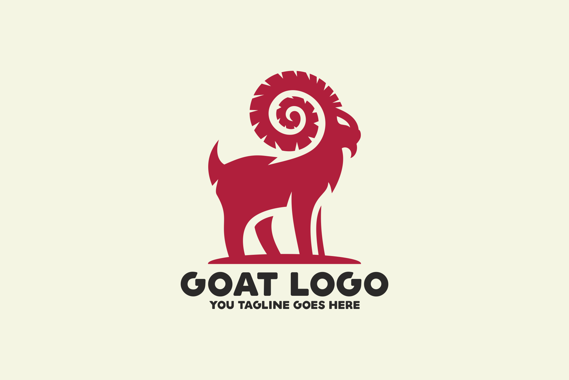 Goat Logo, a Branding & Logo Template by Brandlogo