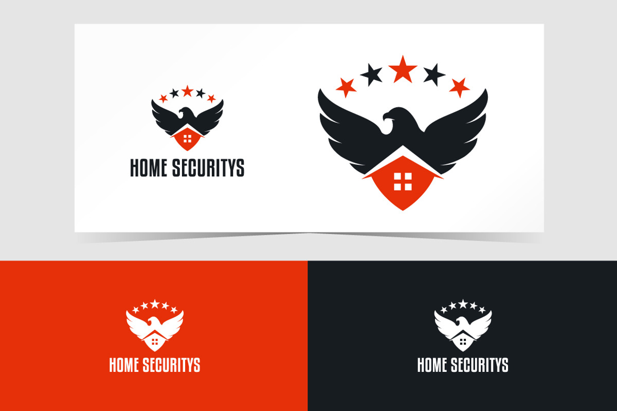 Home Security Logo Template, a Branding & Logo Template by emotions76