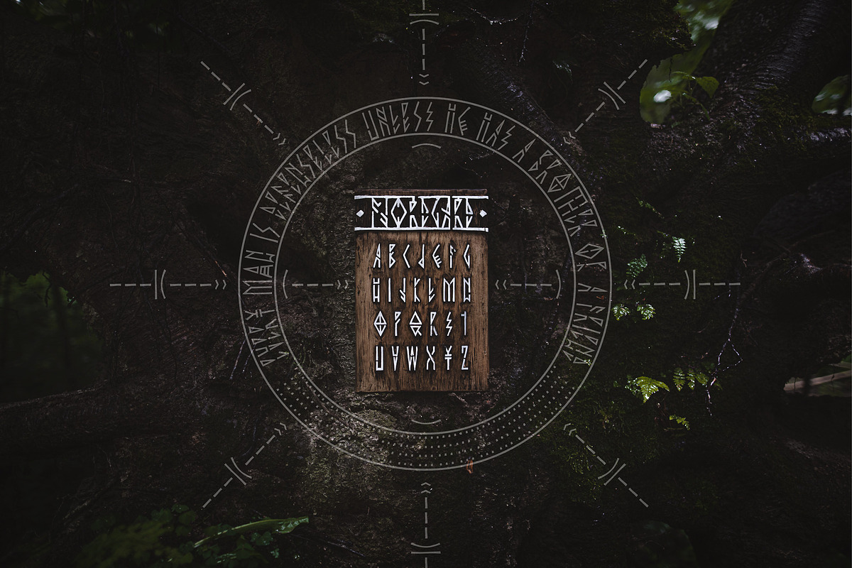 Fjordgard - Runic Display Font