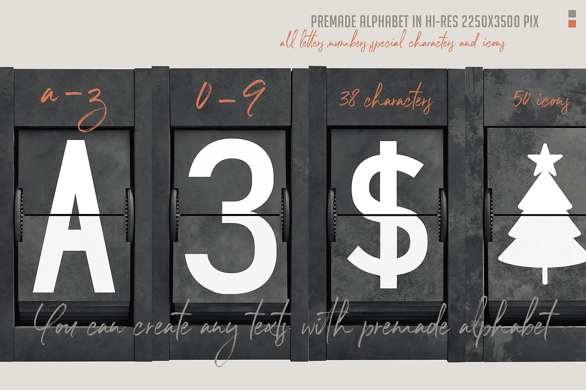 Split-Flap Typography Creator