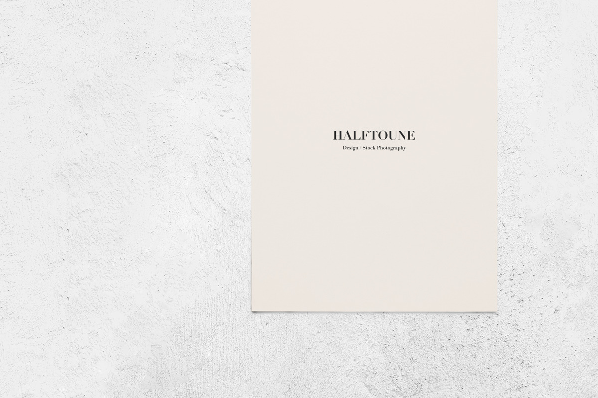 Card Mockup 5x7 Stone Background, a Background Graphic by HALFTOUNE ...