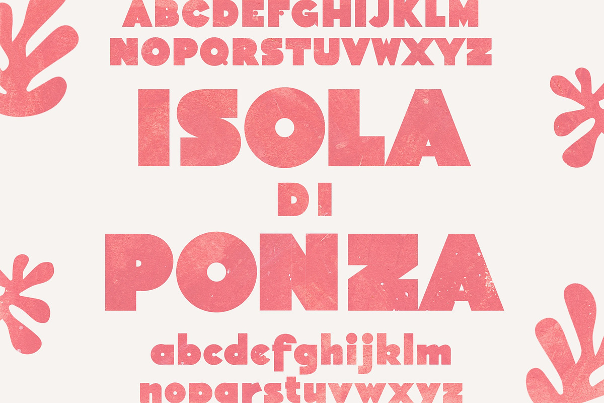 PONZA Display Font, a Sans Serif Font by Mercato