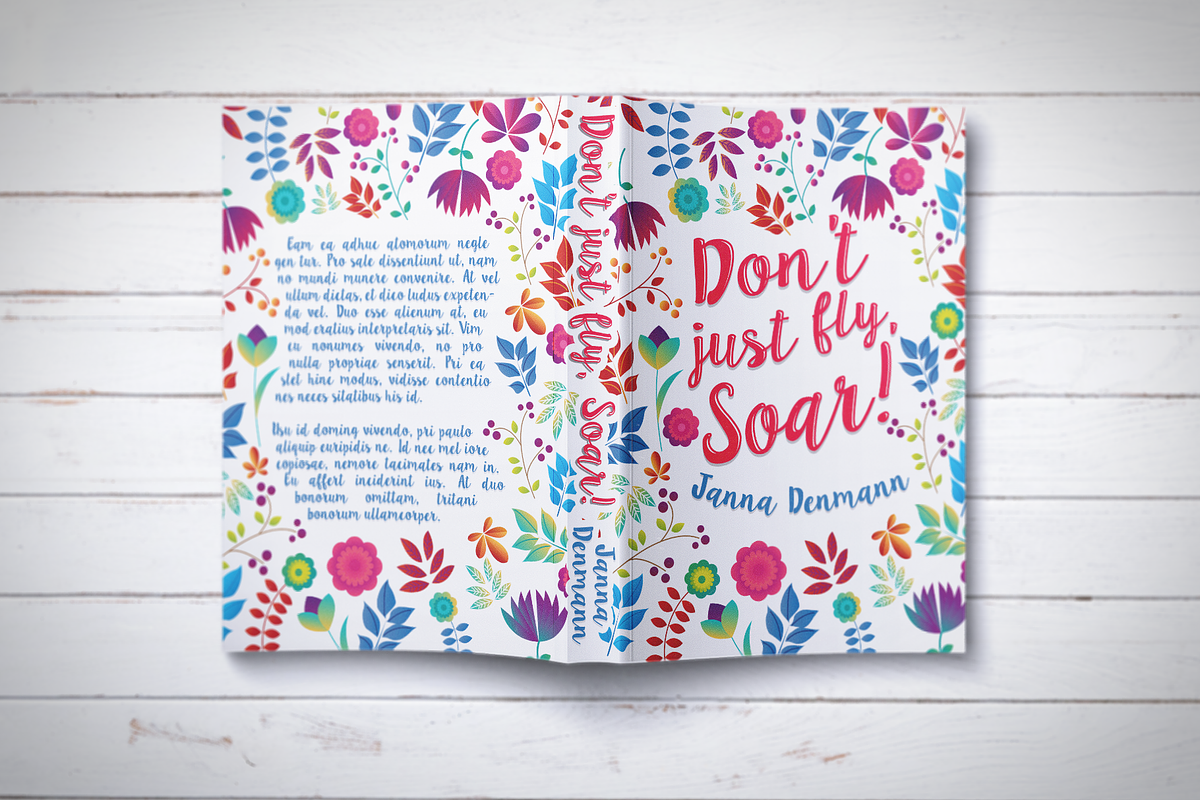 Editable Book Cover Template