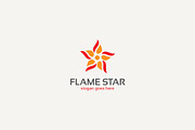 Flame Star Logo, a Branding & Logo Template by CAIRON CREATIVESTUDIO