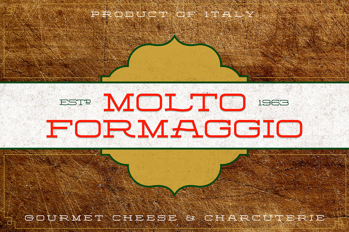 Iron Range Typeface, a Slab Serif Font by Doxie Design