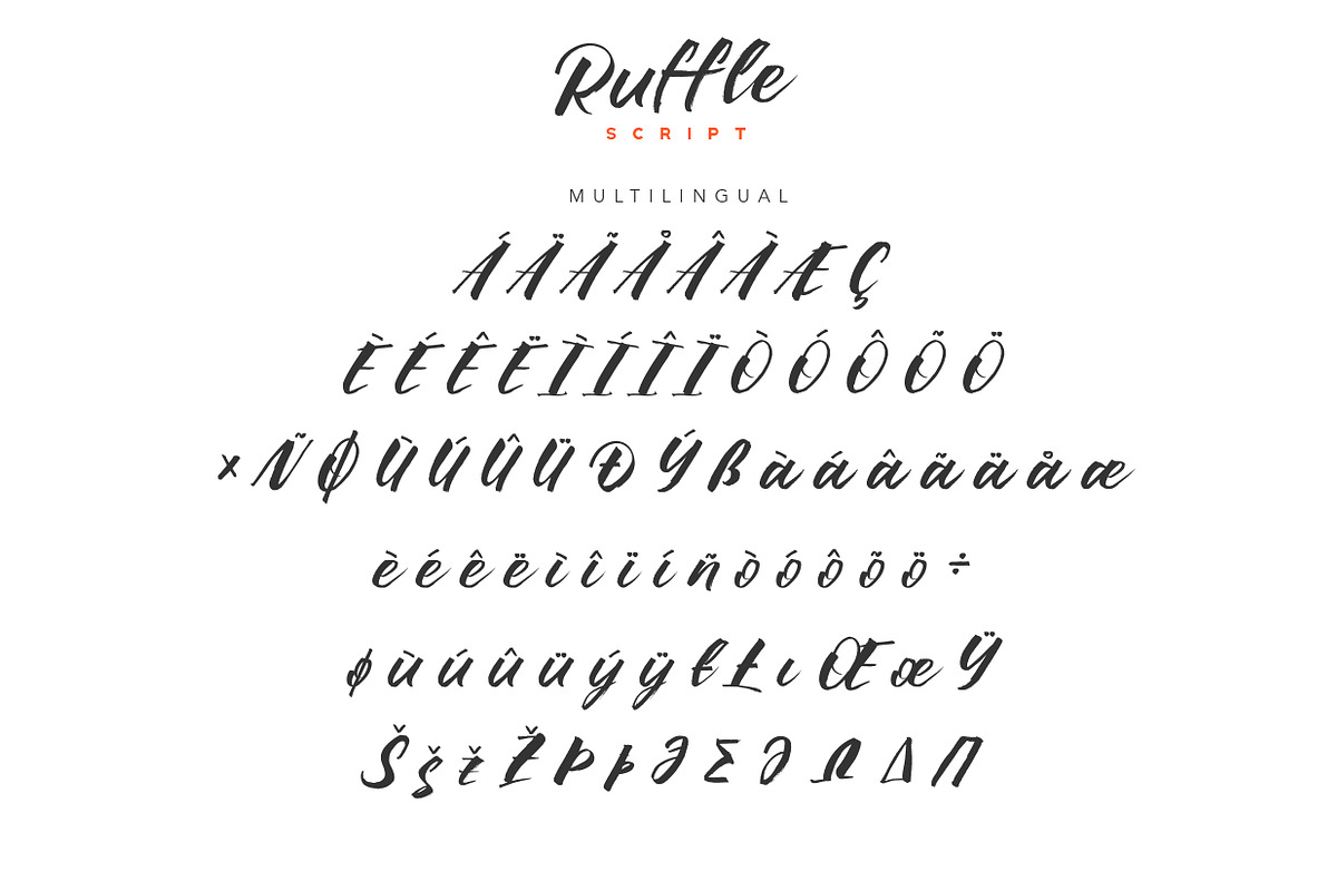 Ruffle - Casual Brush Font, a Script Font by Konstantine Studio