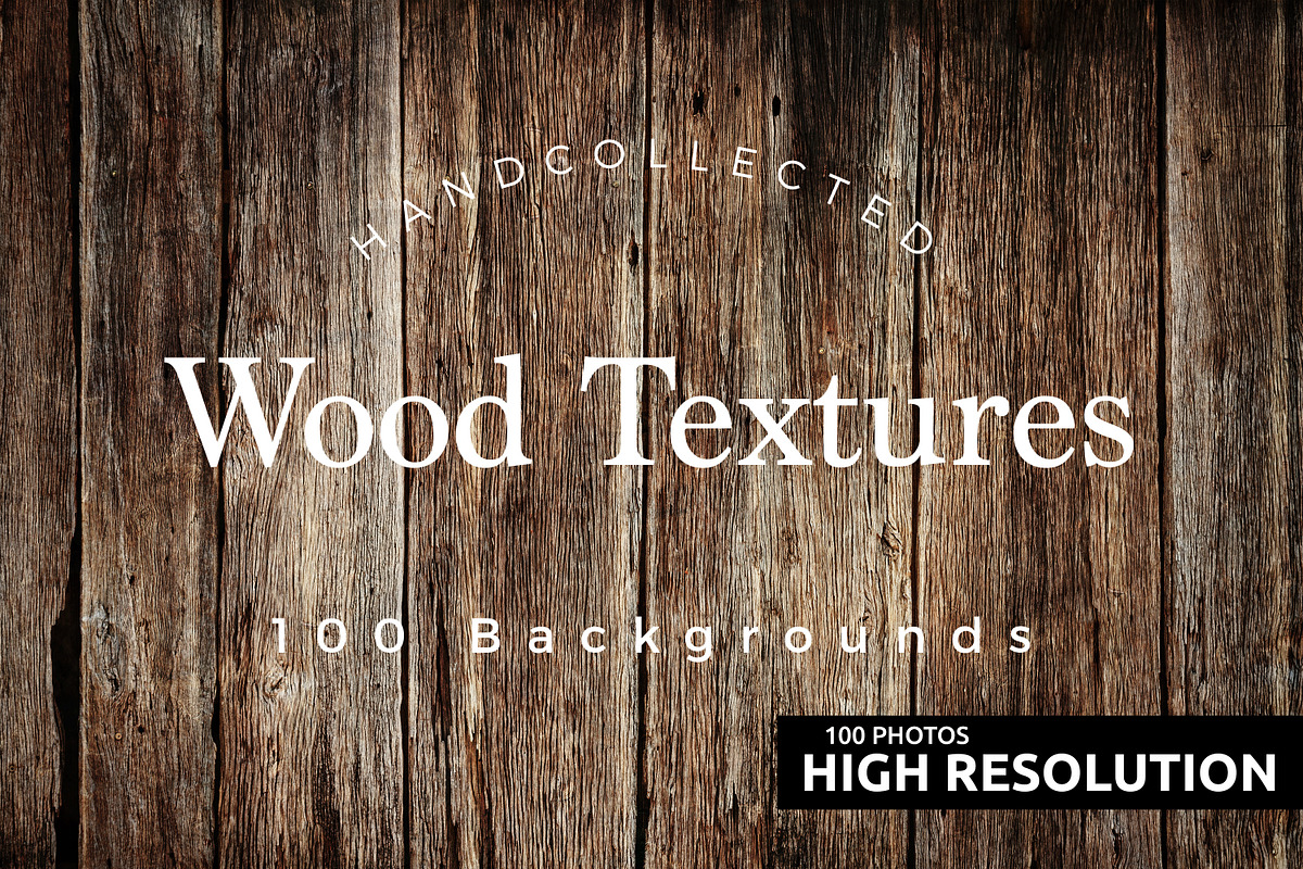100 Ultra Hi-Res Wood Textures, a Texture Graphic by moonloop