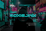 MOREXIN - Futuristic Cyberpunk Font