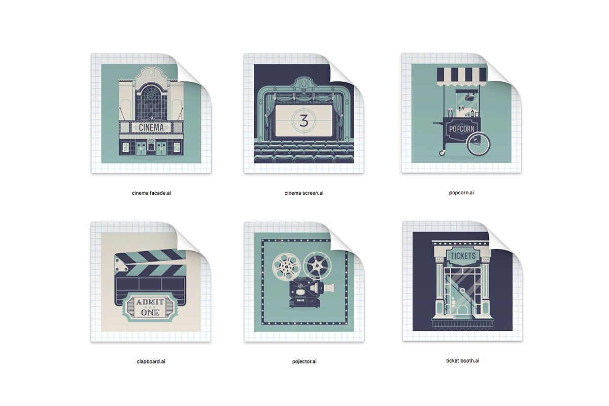 Movie themed designs & posters, a Decorative Illustration by Masha Tace
