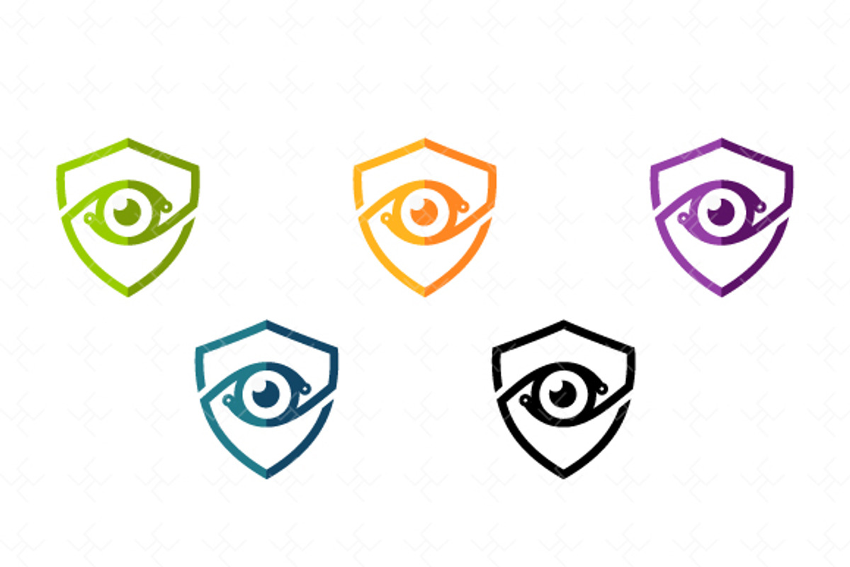 Virtual Security Logo, a Branding & Logo Template by NasirGrfx