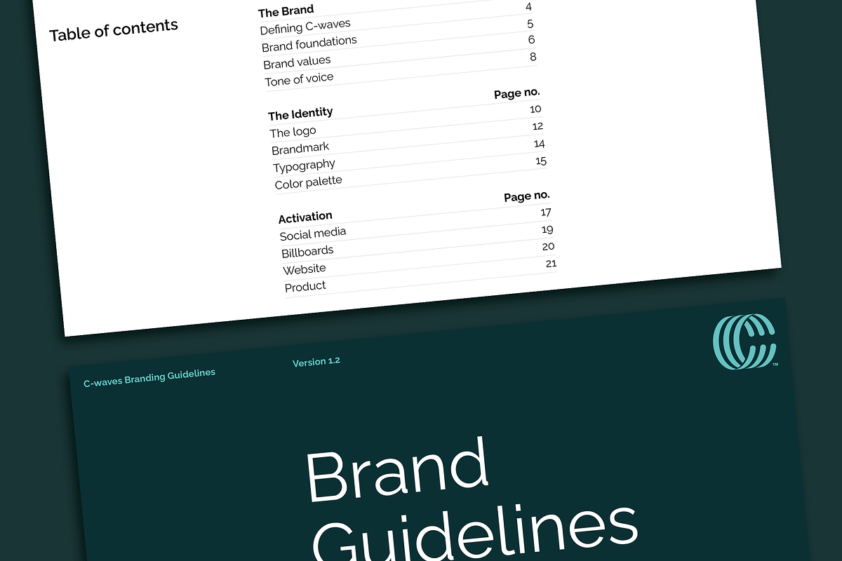 Clear | Brand Guidelines Template