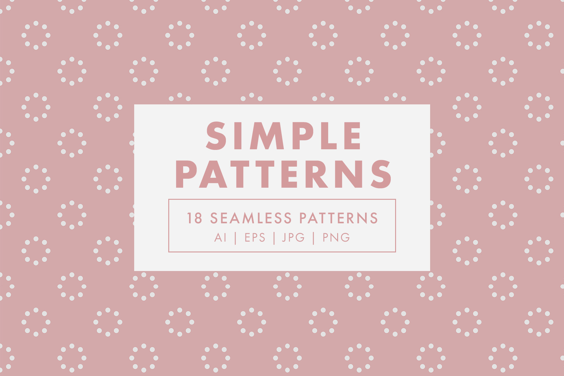 Simple Seamless Vector Patterns, a Pattern Graphic by Megs Lang