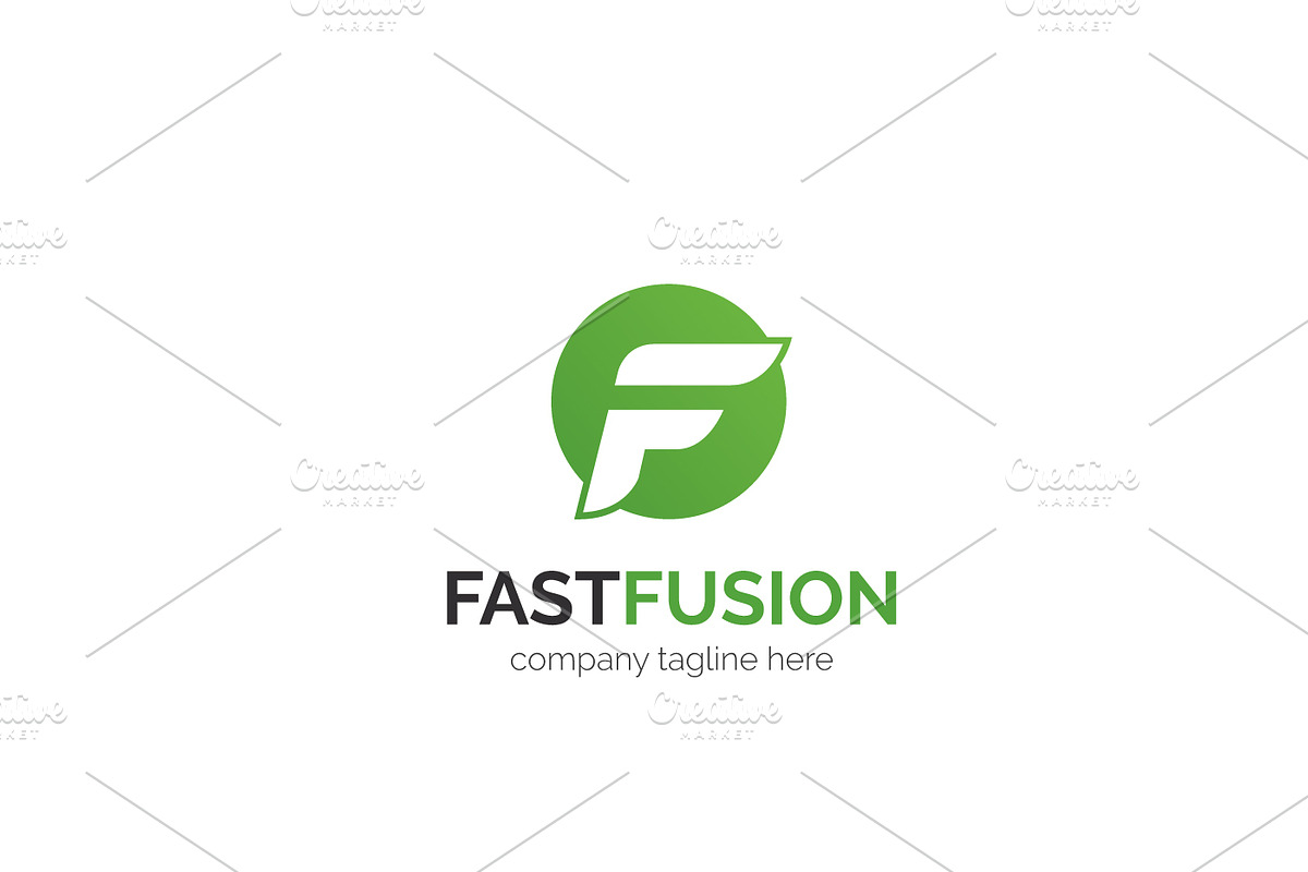 Fast Fusion Logo, a Branding & Logo Template by XpertgraphicD
