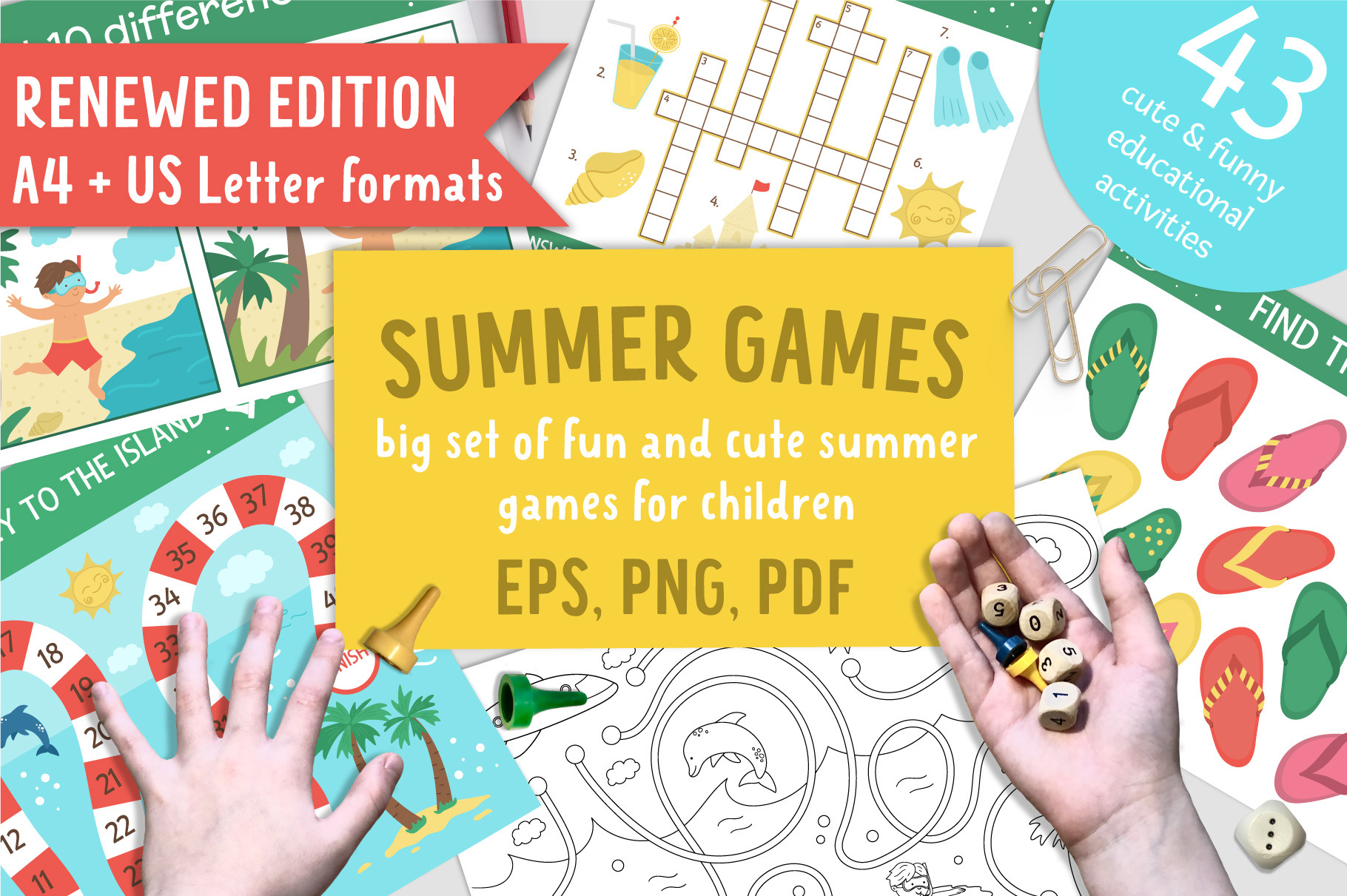 Summer Games, an Education Illustration by Lexi Claus