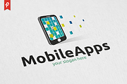 Mobile Apps Logo, a Branding & Logo Template by ft.studio | Creative Market
