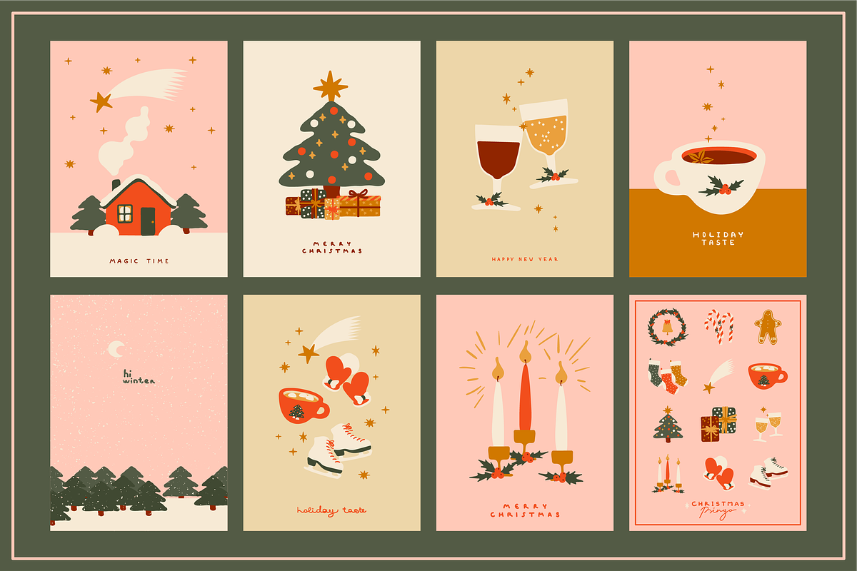 Holiday Vibes, a Graphic by NKTN