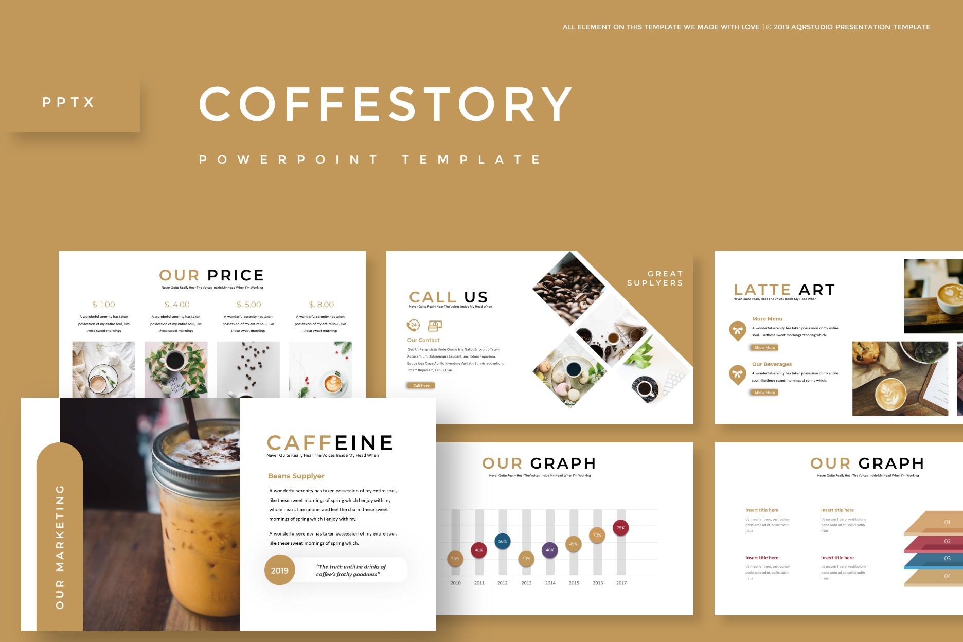 Coffeestory - Powerpoint Template | Presentation Templates ~ Creative ...