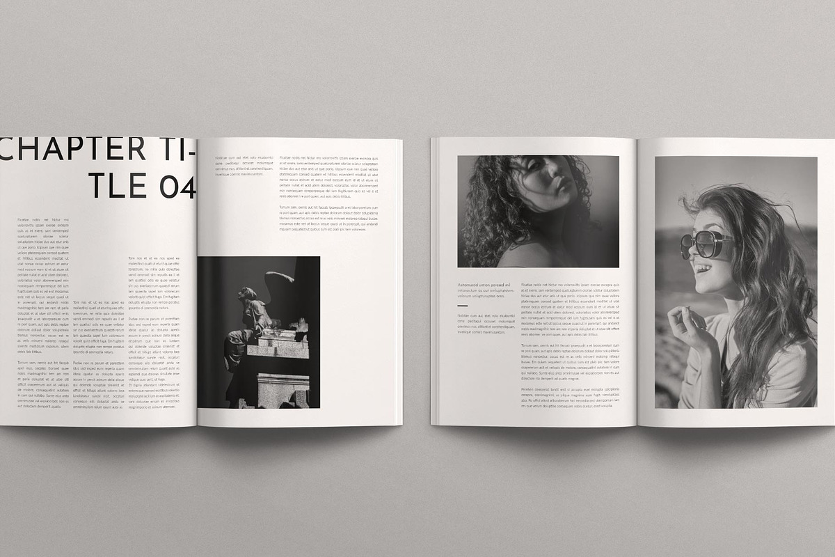 Interactive eBook Template Design, a Magazine Template by TemplatesForest