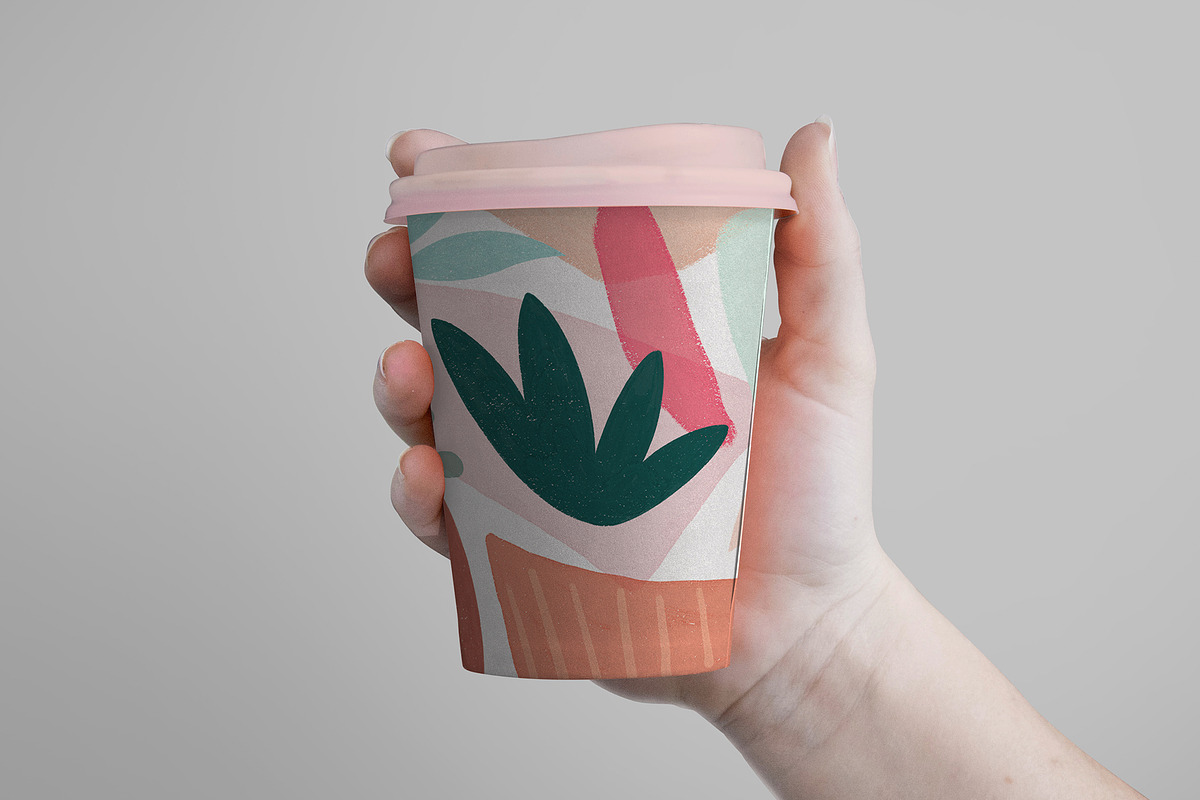 Boho Organic Shapes and Pattern Bundle | Creative Market