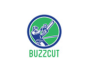 BuzzCut Gardenscapers Arborists Logo | Branding & Logo Templates ...