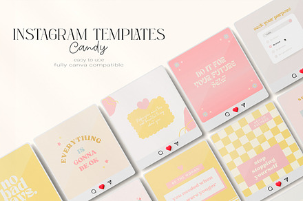 Instagram Mega Bundle Template Pack | Social Media Templates ~ Creative ...