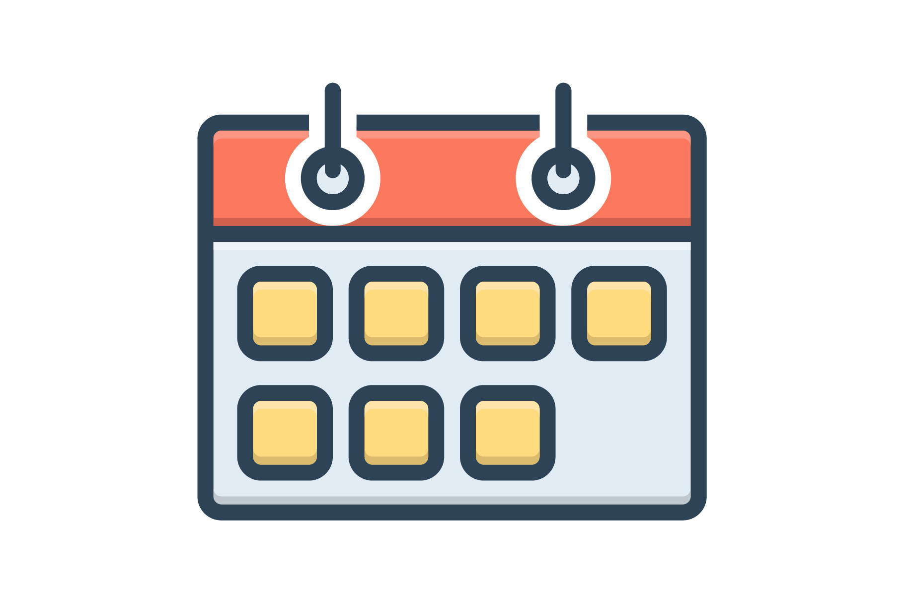 Week weekly icon | Icons ~ Creative Market