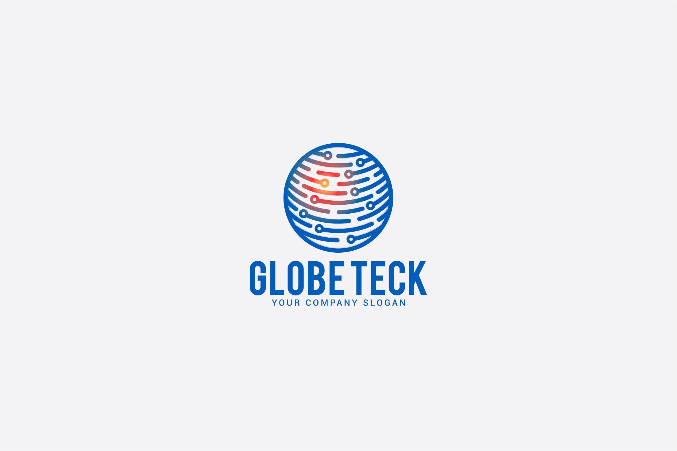 globe teck logo, a Branding & Logo Template by shazi
