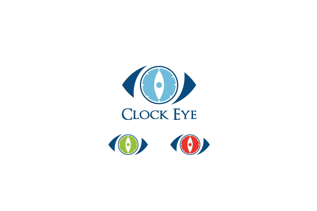 Clock Watch Eye Technology, a Branding & Logo Template by jongcreative
