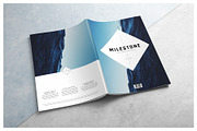 MILESTONE Magazine Template, a Magazine Template by Ruby&Heart Studio