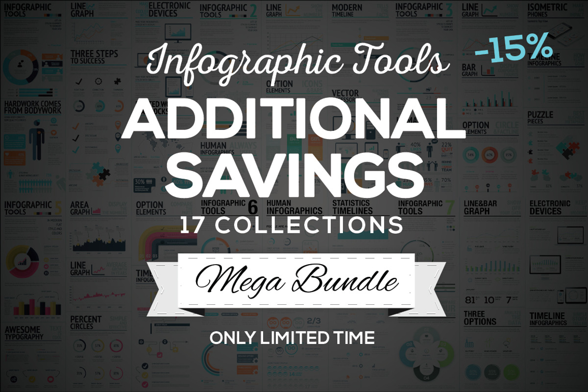 SAVE 15% - Infographic Mega Bundle, a Presentation Template by Infographic Template Shop